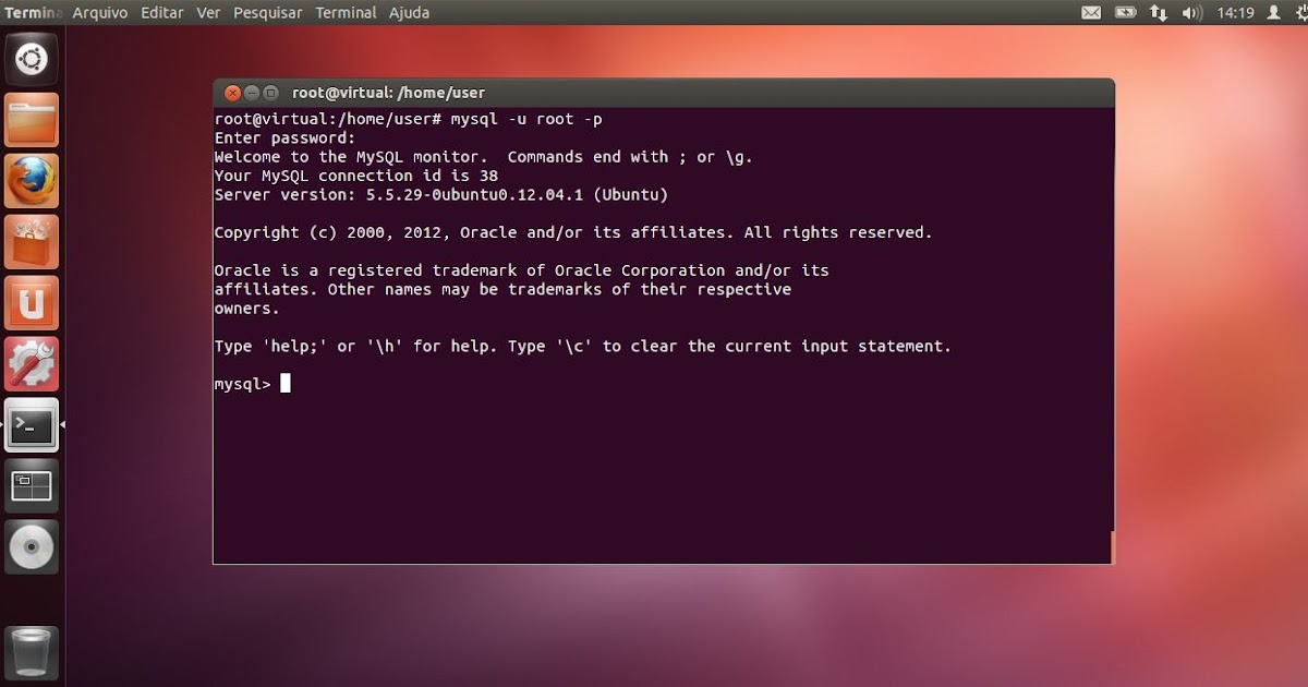 Criando um banco de dados - MySQL ~ Linux e Programação Criando um banco de dados - MySQL ~ Linux e Programação