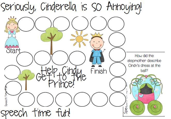 Seriously, Cinderella is SO Annoying! Companion Pack! - Speech Time Fun ...