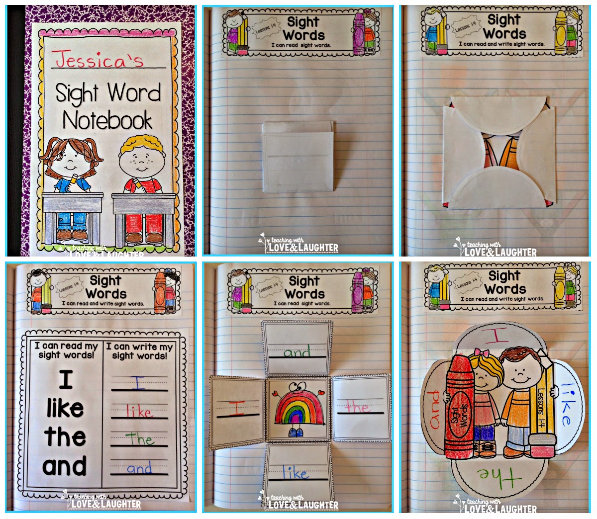 1000+ images about Interactive Notebook- Sight Words on Pinterest