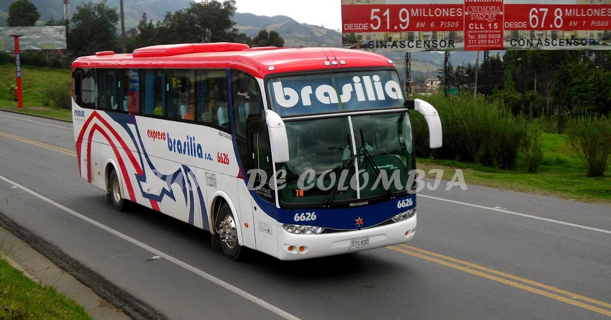 Expreso Brasilia 6626 | Buses de Colombia - Oficial