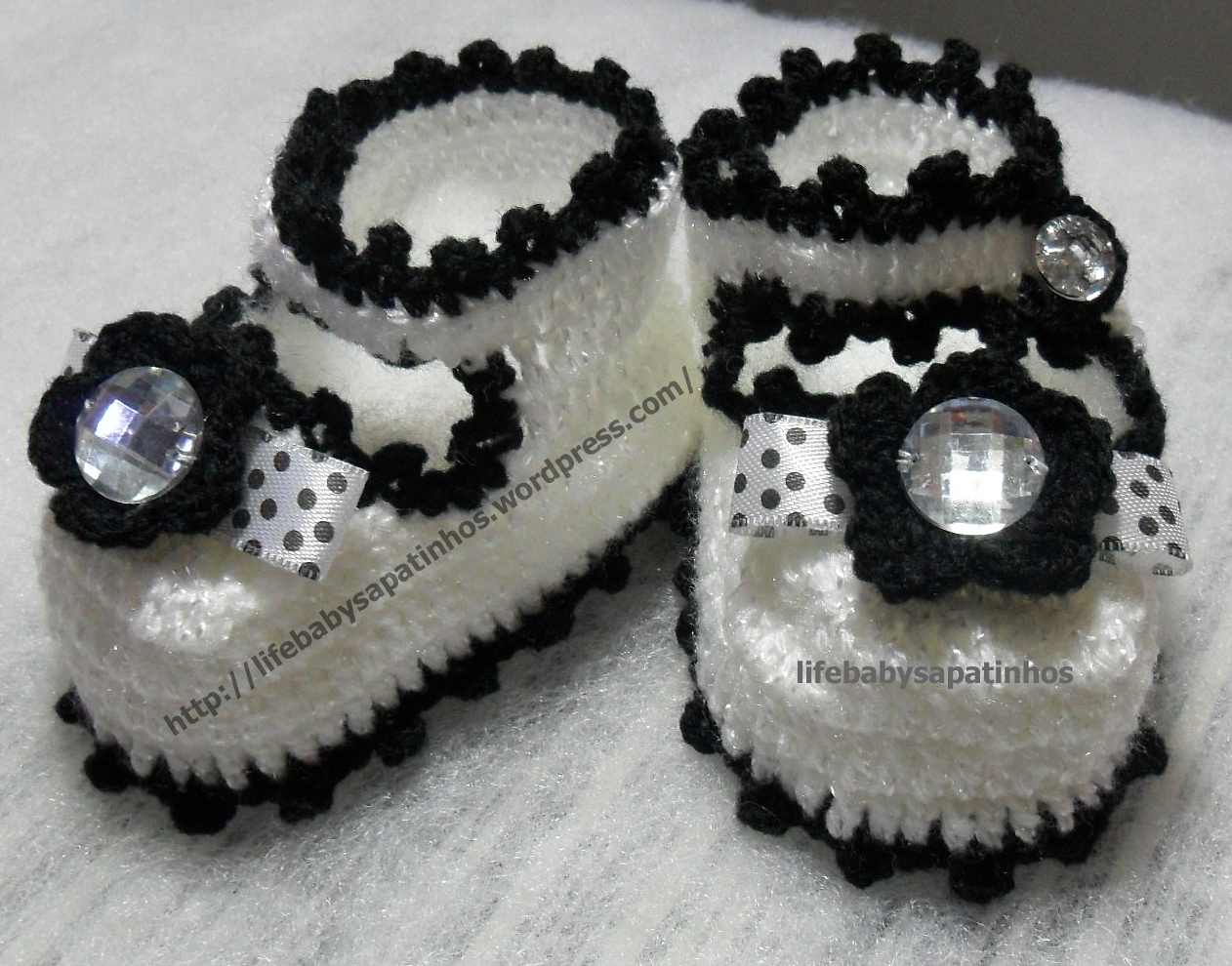 Sapatinhos Para Bebê - Life Baby: Sapatinhos para Bebê em crochê Sapatinhos Para Bebê - Life Baby: Sapatinhos para Bebê em crochê