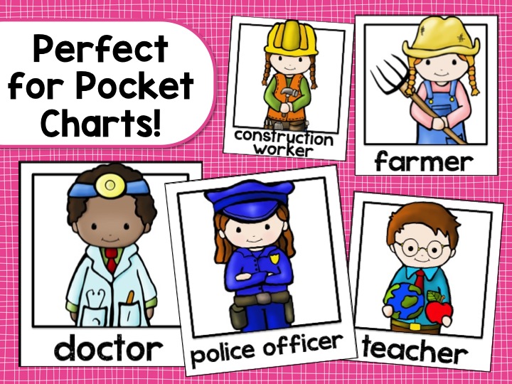 Labor Day Emergent Reader and Community Helpers Activities | The ...