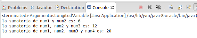 Lista de Argumentos de longitud variable | Un Aprendiz De Programación