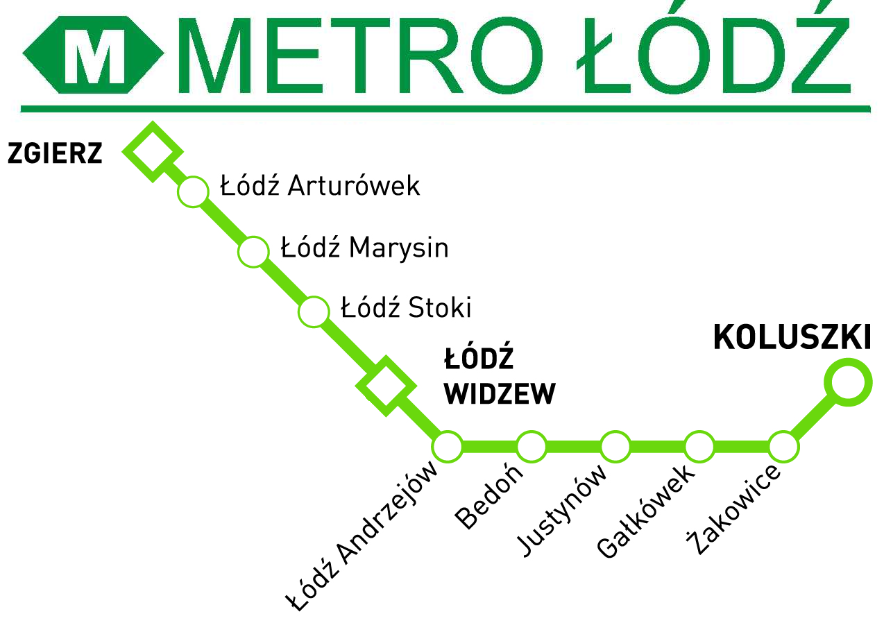 Uruchommy linię M3- jako jedną z pierwszych linii łodzkiego naziemnego metra