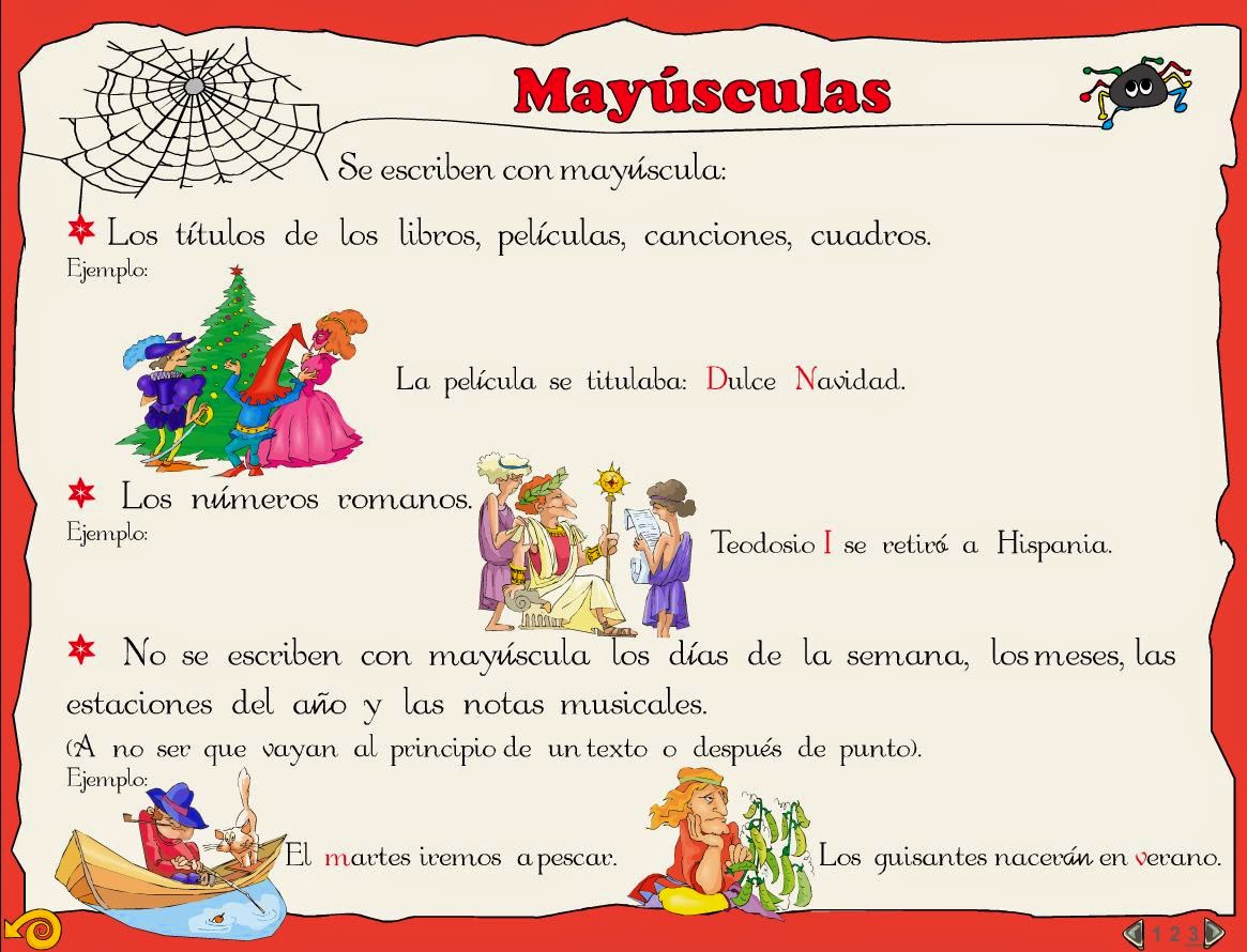 MAYUSCULA-3.JPG (1165×890) | Ortografía, Reglas de acentuación, Lectura ...