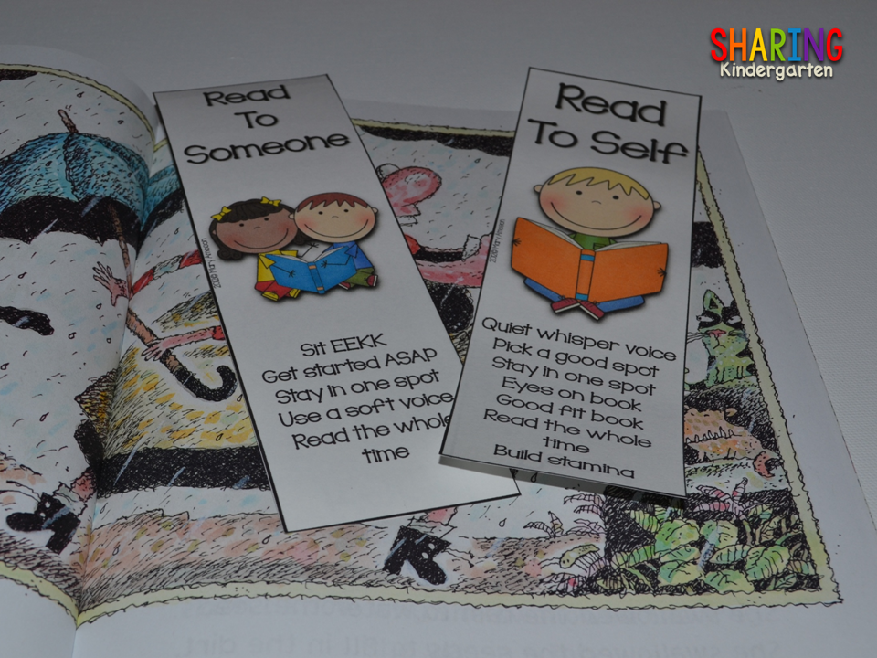 Daily 5 in a Kindergarten Classroom - Sharing Kindergarten