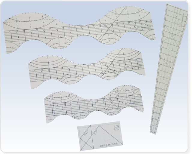 Pax - Novidades: Réguas para Patchwork