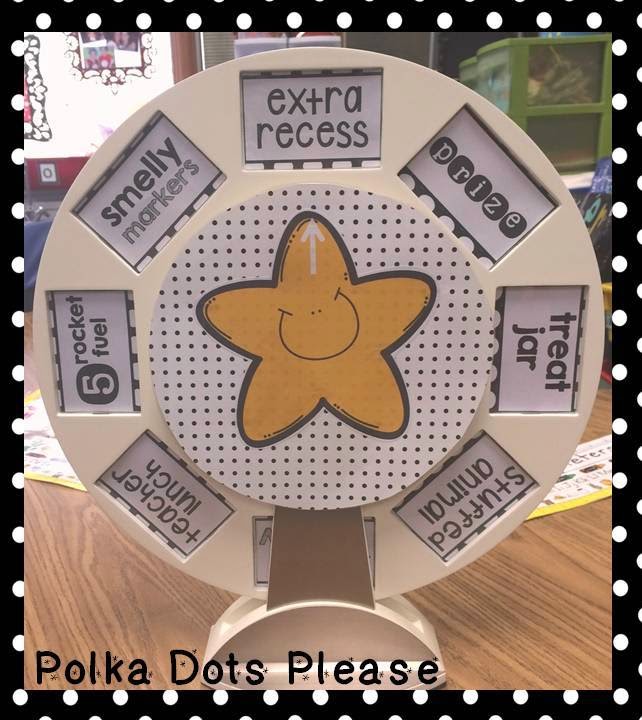 Now Serving the...Star Table - Polka Dots Please