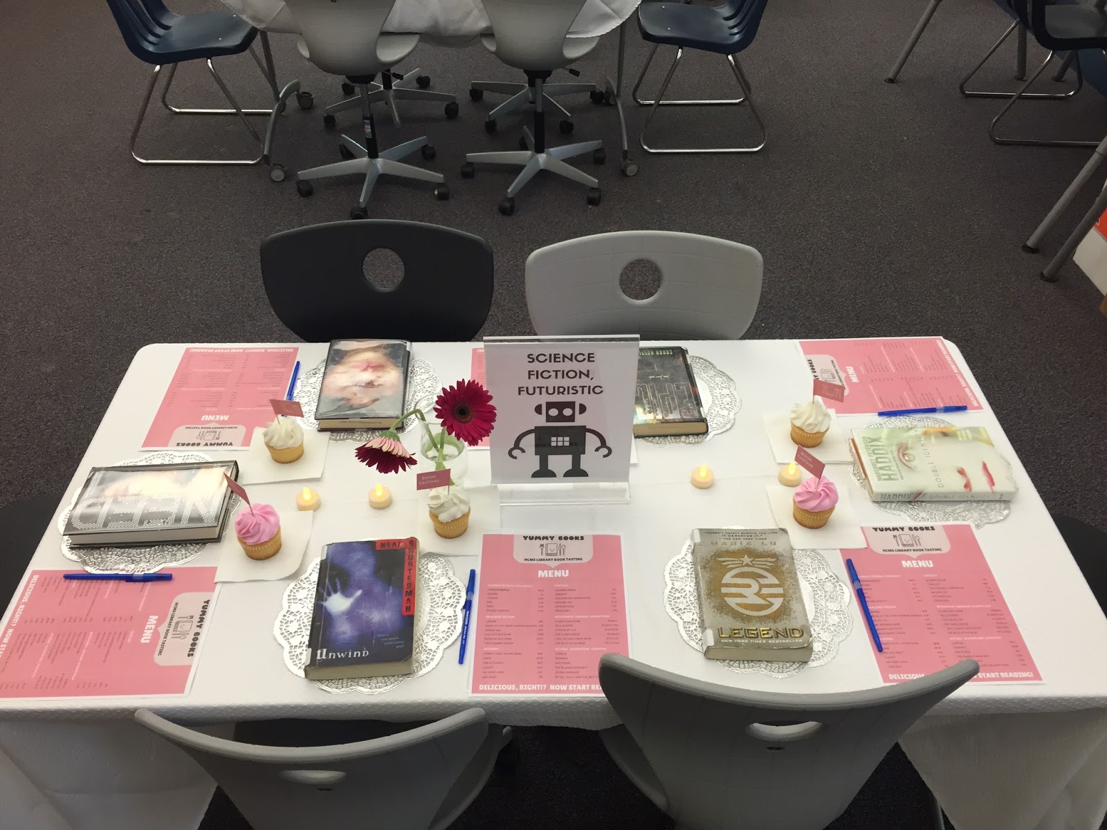 HCMS LIBRARY: BOOK TASTING