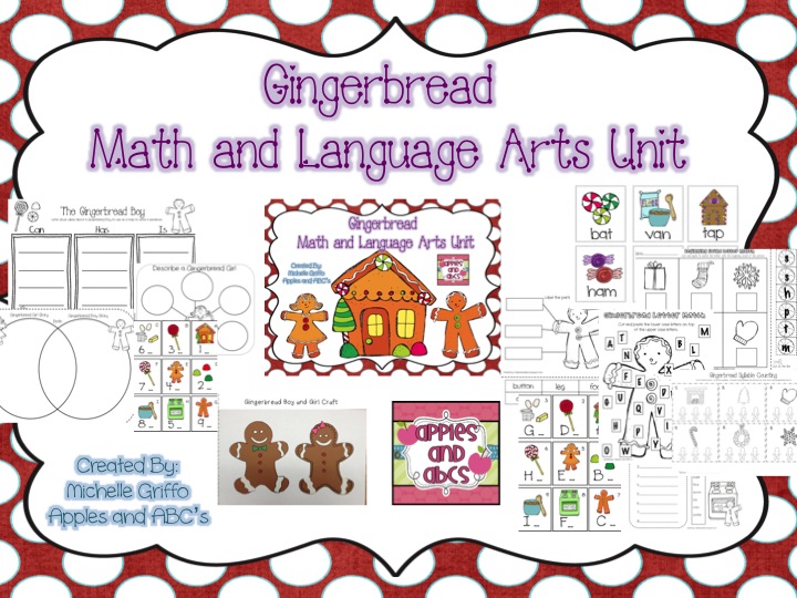 Gingerbread Unit - Apples & ABC's