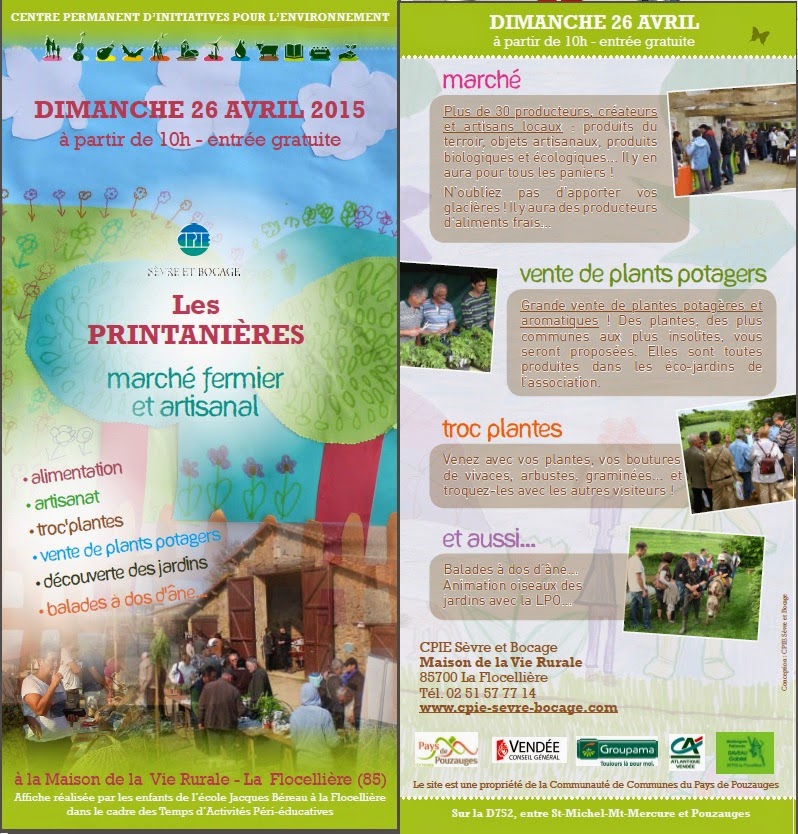 valérie zloty: L'affiche pour les printanières avec les élèves de la ...