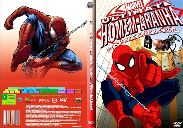 Marvel Discovery: Capa Do Filme: Ultimate Homem Aranha Vs. Os Maiores