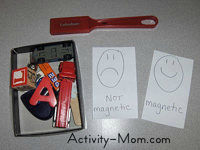 Fun and Simple Preschool Magnet Experiments - The Activity Mom