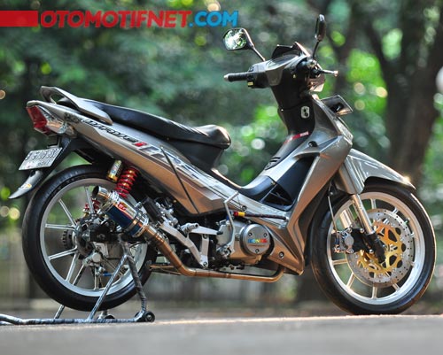 Foto Modifikasi Honda Supra X 125 Ganteng