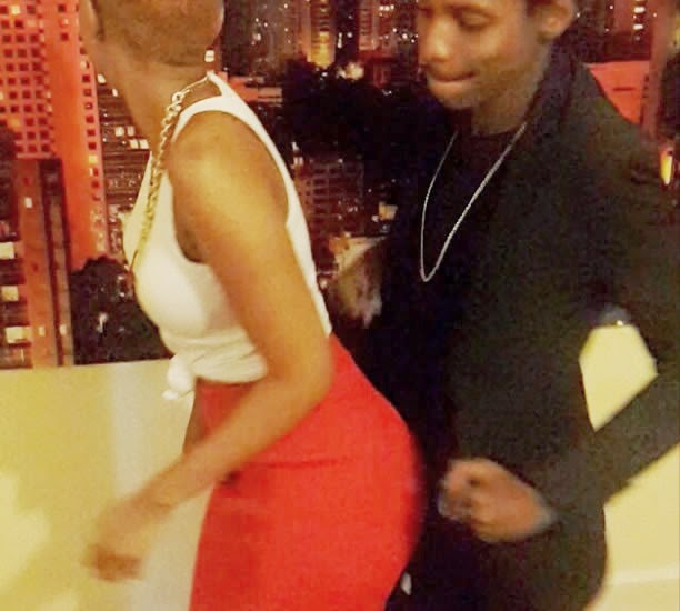 The Kenyan Spy: Erick Omondi's Thirst is Real. He is Grinding on Huddah Monroes A$$ with lots of ...
