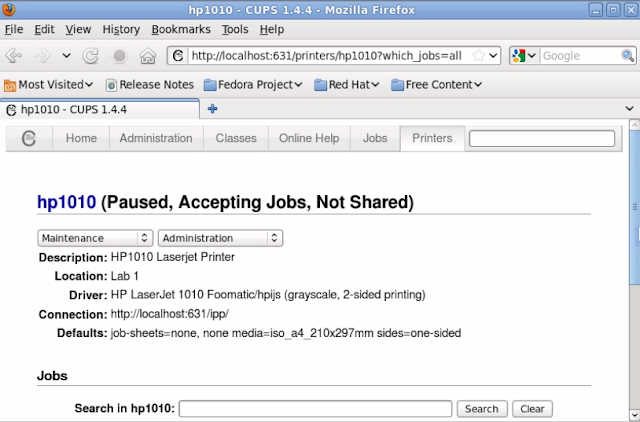 The totality of CSE: Installing Common Unix Printing System (CUPS)