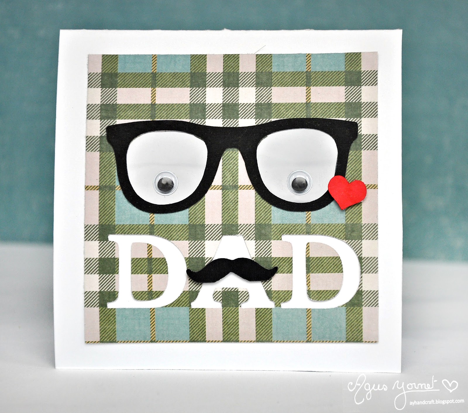 Tarjeta Dia del Padre / Father´s day card | Agus Yornet Blog