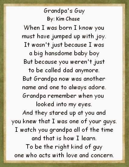 Life's Journey To Perfection: Father's Day Poems-for Daddy & Grandpa