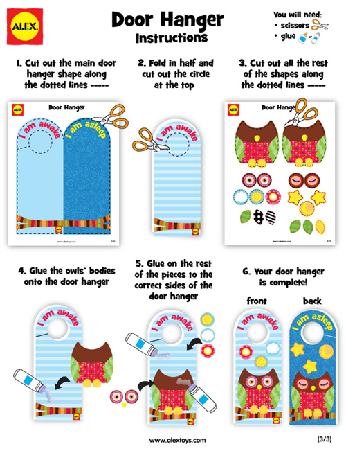 My Owl Barn: Printable Owl Door Hanger