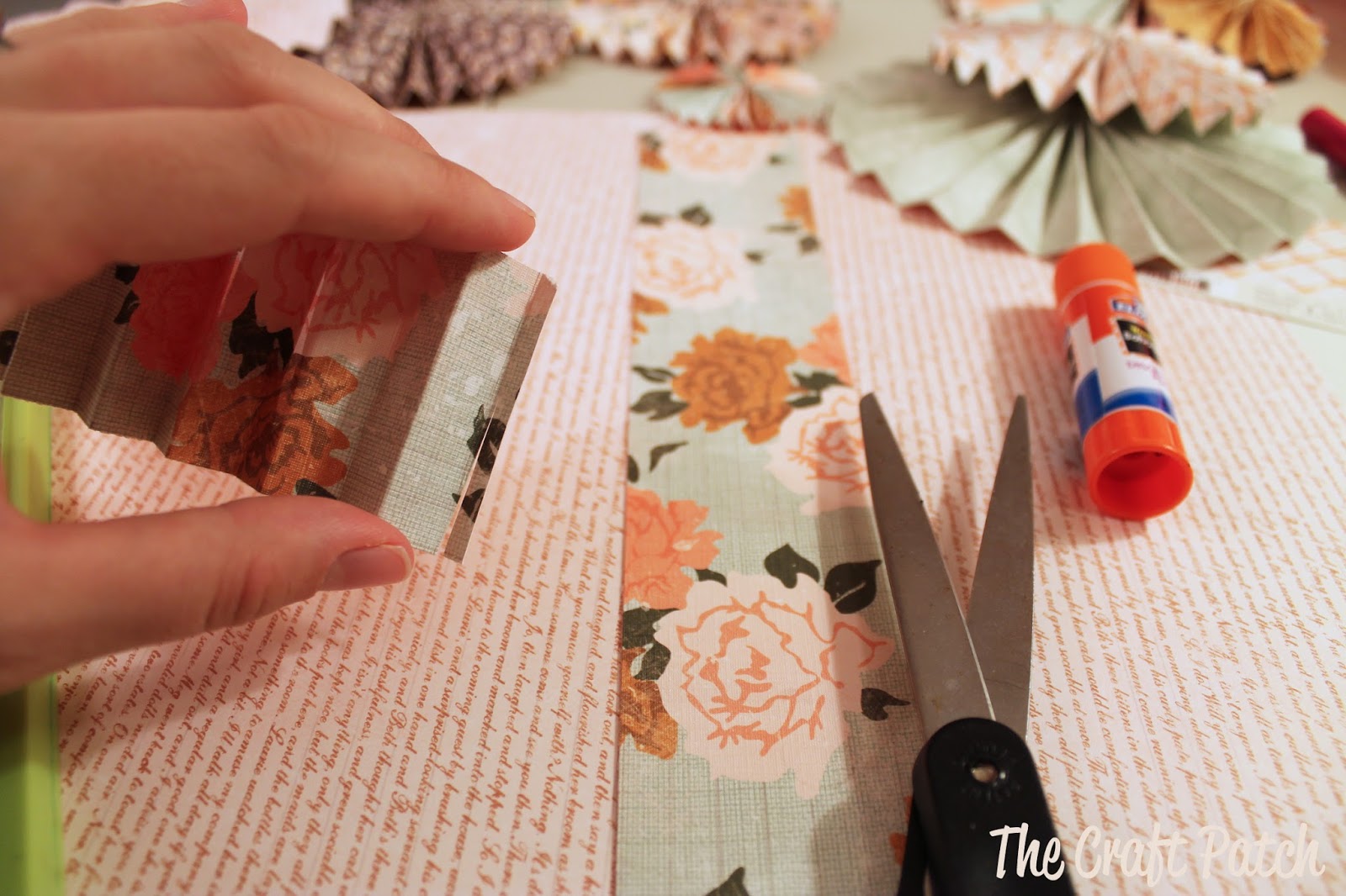 Accordion Fold Paper Flowers Accordion Fold Paper Flowers
