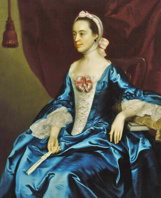 It's About Time: John Singleton Copley 1738-1815 paints American Women in Blue