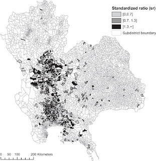 LT: Standardized choropleth maps