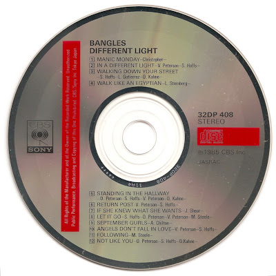 The First Pressing CD Collection: The Bangles - Different Light