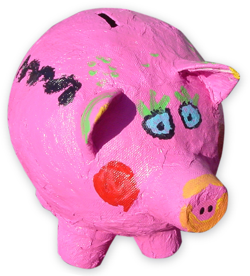 How To Make A Pig Money Box Using A Balloon And Paper Mache how-to-make-a-pig-money-box-using-a-balloon-and-paper-mache