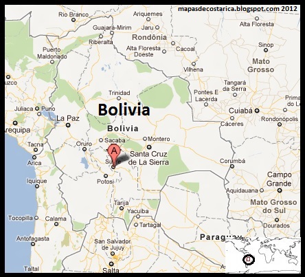 Bolivia , Google Maps