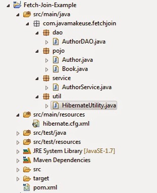 Tutorial - Hibernate 4 Join Fetching Example Using Annotation - JavaMakeUse: Java | Big Data ...