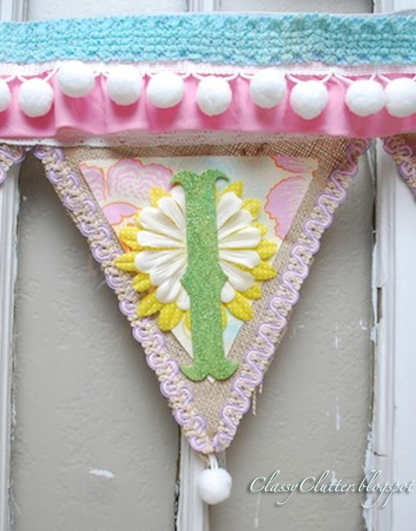 Spring Bunting Banner Tutorial