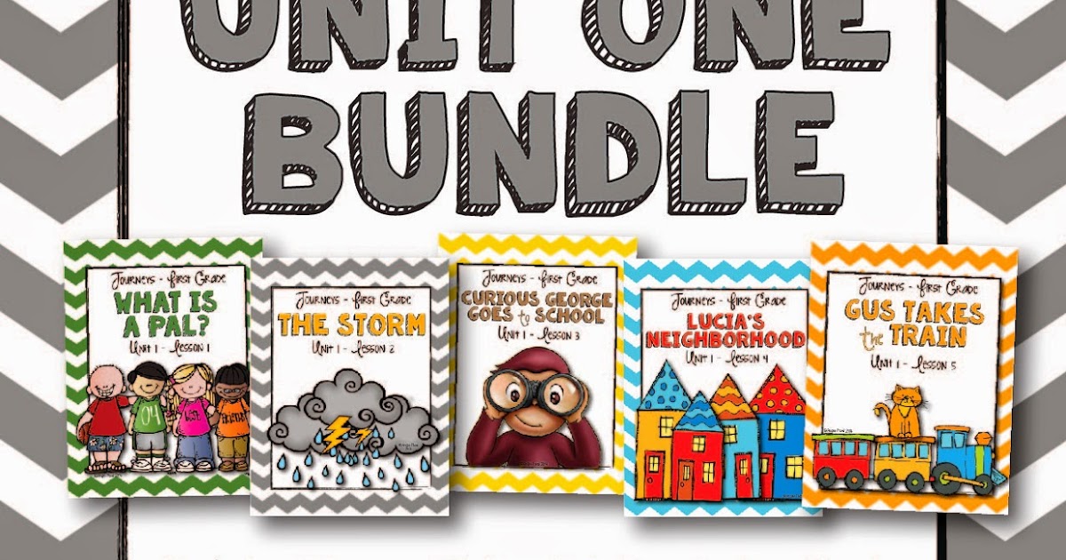 Fall Into First: Journeys Unit 1 Bundle!