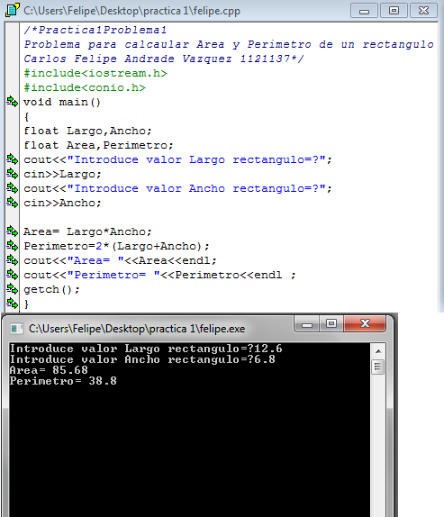 Programacion Estructurada: Practica 1