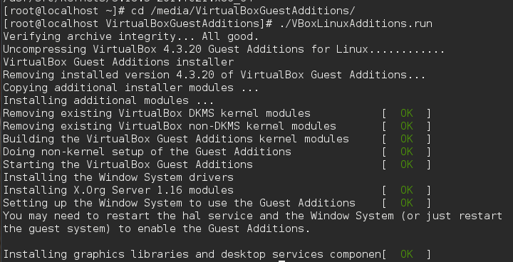 Instalar Guest Additions para Fedora 21 en VirtualBox – linuxitos