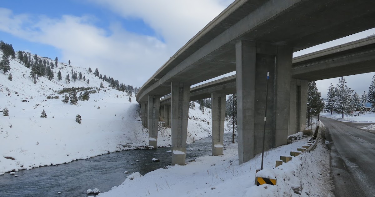 Bridge of the Week: Nevada County, California Bridges: Interstate 80 Bridges across the Truckee ...