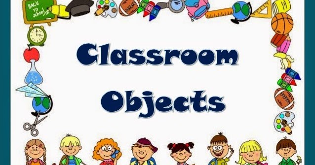 Classroom Objects Clip Art
