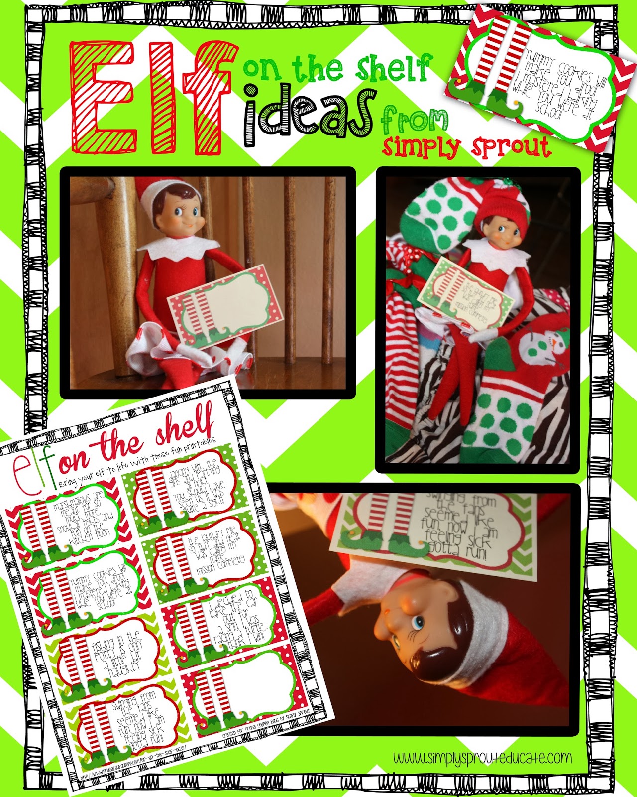 A Little Elf will soon be arriving to a shelf near you! - Simply Sprout