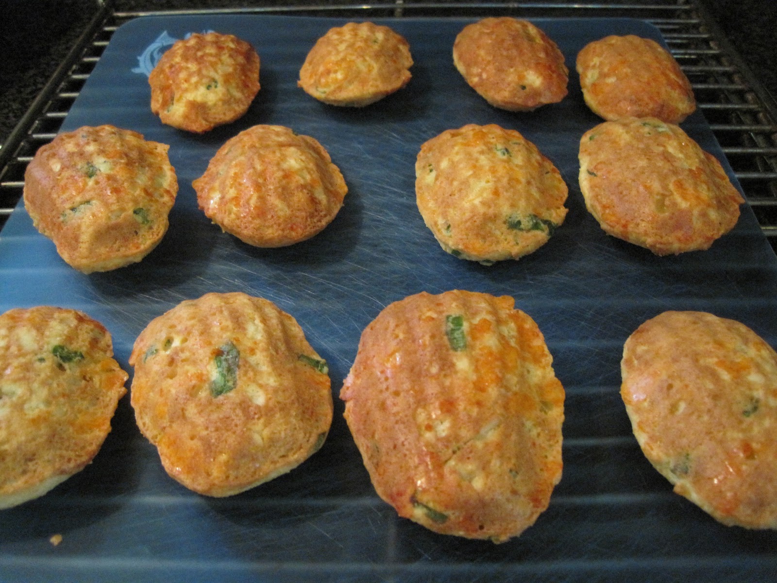 Cheddar Scallion Cornbread Madeleine's - At Home with Vicki Bensinger