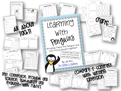 January activities - centers, penguins, and freebies!! - Teacher by the ...
