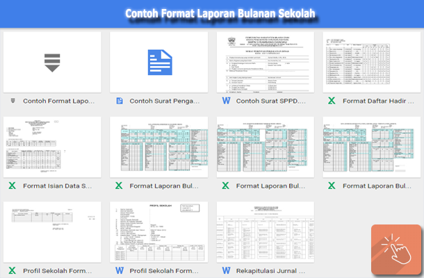 Contoh Format Laporan Bulanan Sekolah | Klik File Pendidikan Contoh Format Laporan Bulanan Sekolah | Klik File Pendidikan