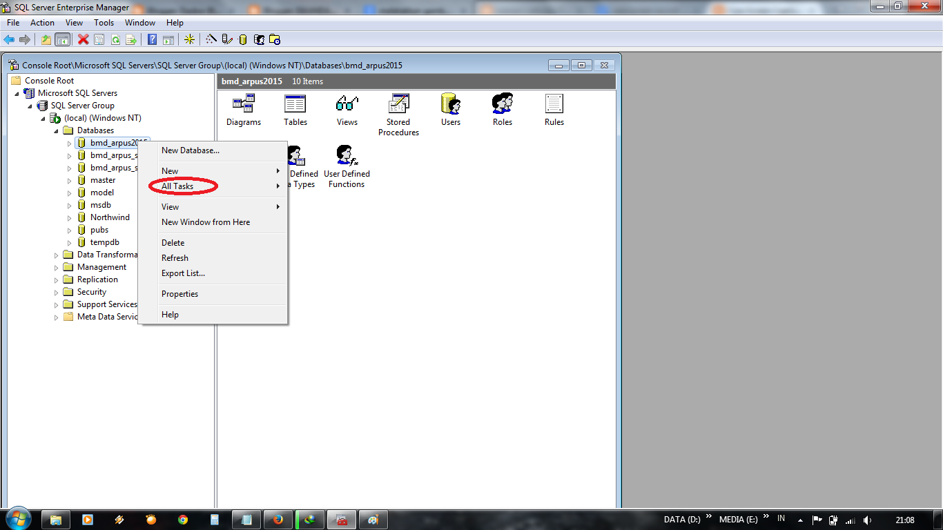 ISKANDAR: CARA BACKUP DATA SIMDA