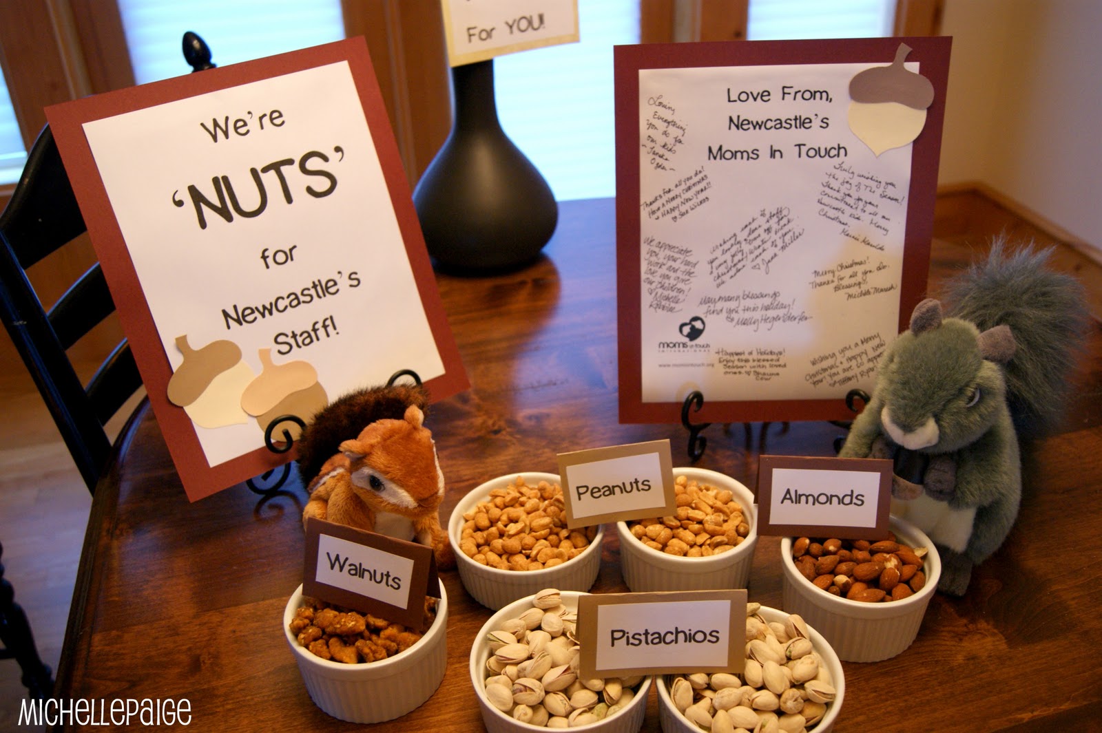 michelle paige blogs: A 'Nutty' Teacher Appreciation
