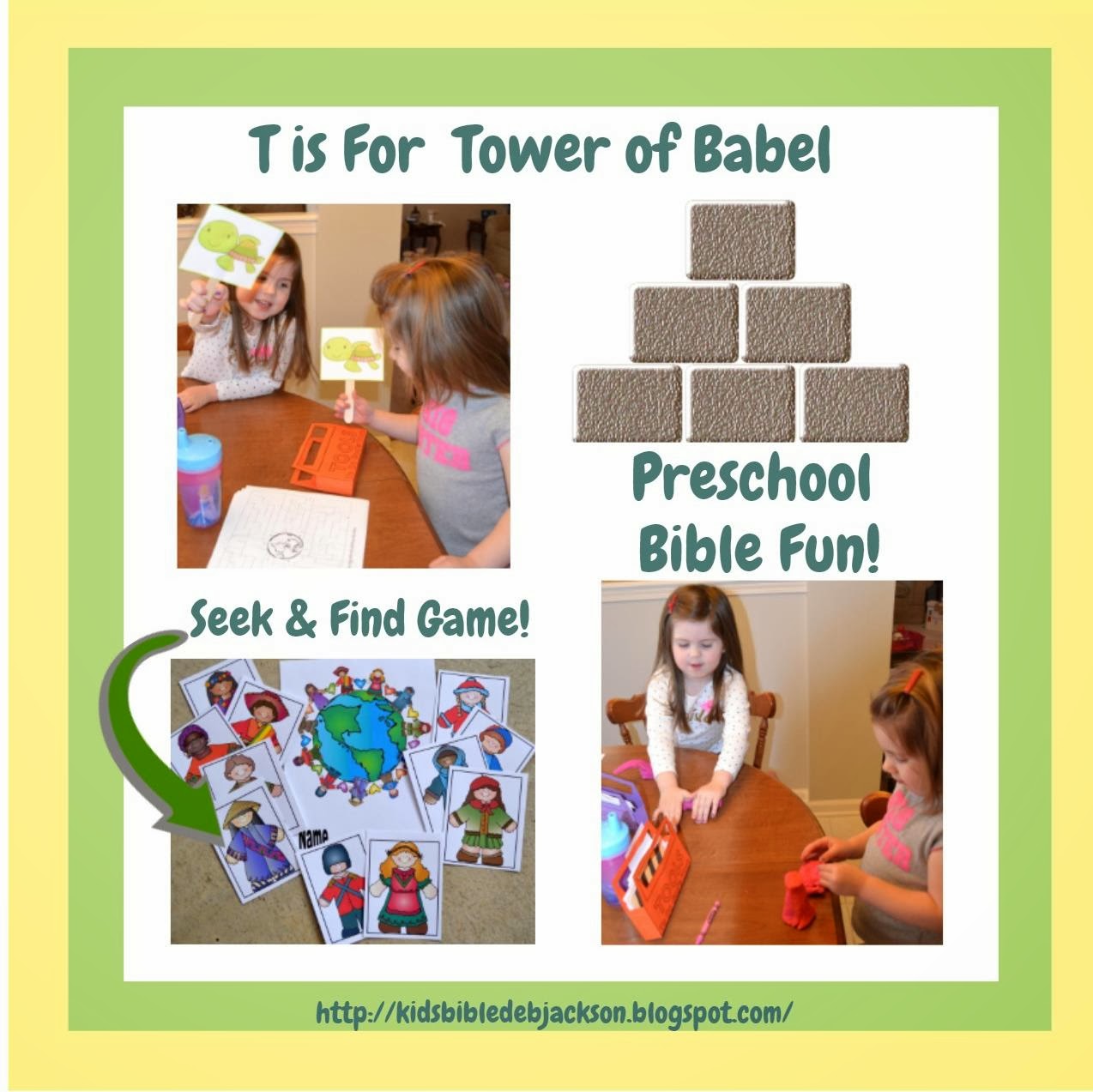 Bible Fun For Kids: 1.4. Genesis: Tower of Babel