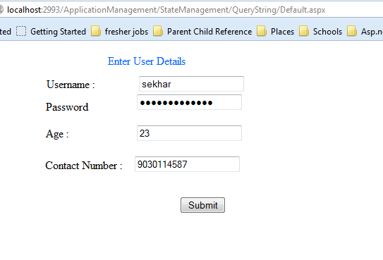 Sekhar Babu How To Pass Multiple Values In QueryString In Asp Net Example sekhar-babu-how-to-pass-multiple-values-in-querystring-in-asp-net-example