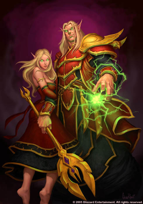 Hyperion Edge: Blood Elf Cosplay - Concept Art