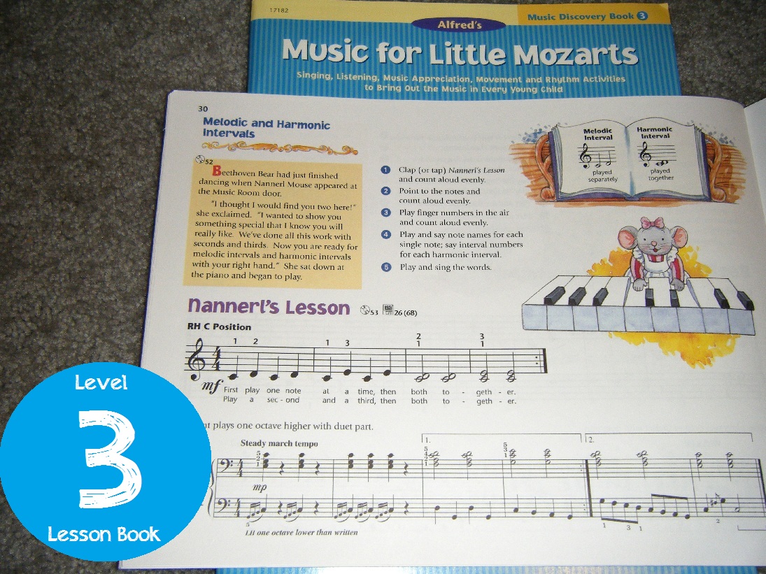 Living and Learning at Home: Preschool Piano with Music for Little Mozarts