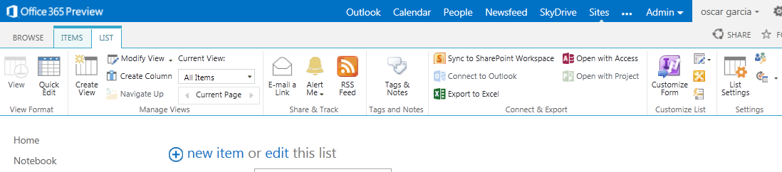 Add A Custom List On Office 365 Developer Preview Ozkary Emerging Technologies add-a-custom-list-on-office-365-developer-preview-ozkary-emerging-technologies