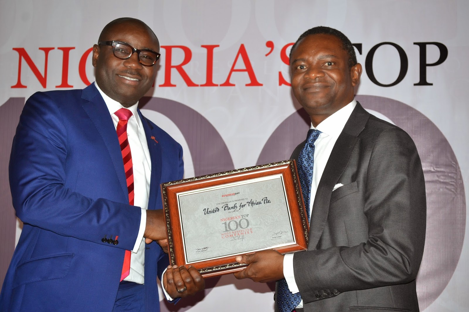 UBA named in Nigeria’s 100 most respected companies - The Lion King - Blog Edition