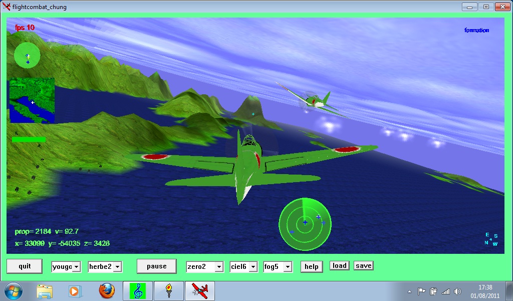 free air / marine combat flight simulator - freebasic.net