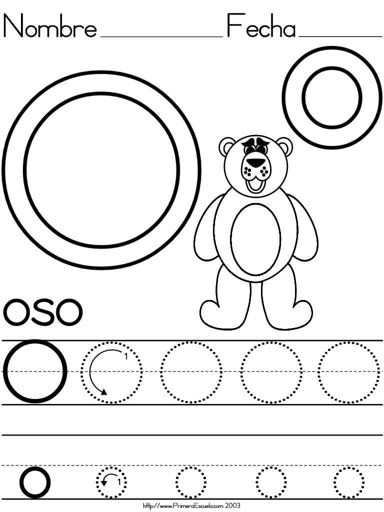 Palabras que empiecen con la vocal O | Material para maestros ...